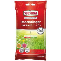 Evergreen Substral® Rasendünger unkraut bleibt chancenLOS 9,1 kg für ca. 180 m²