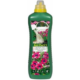 gpi Gärtner´s Blumenpflege Balkon- und Kübelpflanzendünger 1 Liter