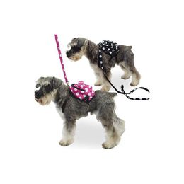 Ibanez - Rucksack für kleine Hunde Pink Polka Dots Rucksack