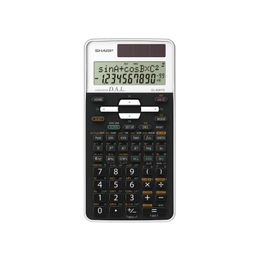 EL506TSBWH Taschenrechner Tasche Wissenschaftlicher Taschenrechner Schwarz, Weiß - Sharp