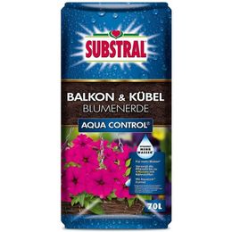 SUBSTRAL - Balkon & Kübel Blumenerde Aqua Control 40 Liter