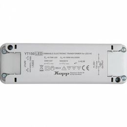 Kopp - Elektronischer Transformator: 4 Eingänge/6 Ausgänge, dimmbar, Halogenlampe 0-150W, led 70W