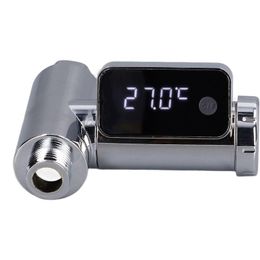 G1/2 Wasserhahn-Thermometer, LED-Display, Duschthermometer, Wassertemperatur-Monitor für Kinder und Erwachsene, Badezimmer zu Hause - Eosnow
