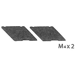 Zz-deckel m4 x abfallbehälter 2 türen cm. 68x37x90h art plast