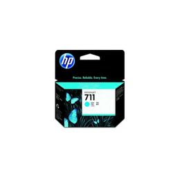 Hewlett Packard - HP 711 Cyan DesignJet Tintenpatrone, 29 ml