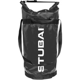 Wasserfester Cargo Bag 55 schwarz 55 Liter Tasche mit Trageschlaufen als Backpack, Fahrradrucksack, Kurierrucksack, Rollrucksack - Stubai