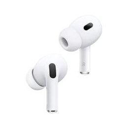 Apple AirPods Pro (2.Generation), Kopfhörer weiß, Lightning, MagSafe, Bluetooth Kopfhörertyp: In-Ear Ohrkanalhörer Geeignet für: iPad, iPhone, iPod, Macintosh, Reise Drahtlose Verbindung: Ja, via Bluetooth, TWS (True Wireless) Kabel-Verbindung: 1x Lightning