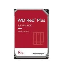 Western Digital Red Plus NAS-Festplatte 8 TB SATA 6 Gb/s, 3,5", 24/7 Kapazität: 8 TB ms/Cache/U: -/256 MB/5.400 U/min