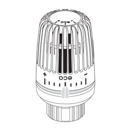 IMI Heimeier Thermostat-Kopf VK-eco mit Klemmverbindung (Direktanschluß VHK) 9710-43.500