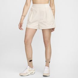 Nike Sportswear Collection Trouser-Shorts für Damen mit hohem Taillenbund (ca. 7,5 cm) - Braun