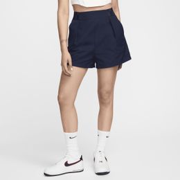 Nike Sportswear Collection Trouser-Shorts für Damen mit hohem Taillenbund (ca. 7,5 cm) - Blau