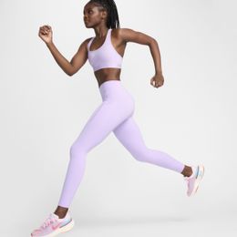 Nike Universa Leggings in voller Länge mit Taschen, mittlerem Halt und mittelhohem Bund für Damen - Lila