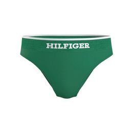 Tommy Hilfiger Underwear Bikinislip BIKINI mit breiter Rippbund mit Kontrastblende, grün