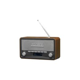 Denver DAB-18 - clock radio - Bluetooth - DAB/DAB+/FM - Stereo - Braun