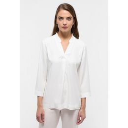 Longbluse Eterna "LOOSE FIT" Gr. 38, weiß (off, white) Damen Blusen Longblusen