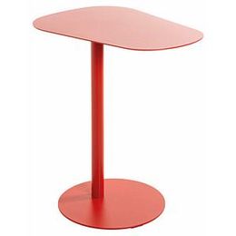 HAKU Möbel Beistelltisch Metall rot 53,0 x 38,0 x 60,0 cm
