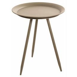 HAKU Möbel Beistelltisch Metall grün 38,0 x 38,0 x 47,0 cm