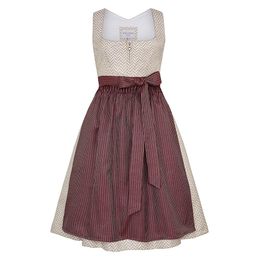 MELEGA Dirndl "Mafalda" in Grau - 36