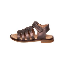 POM POM Leder-Sandalen in Braun - 27