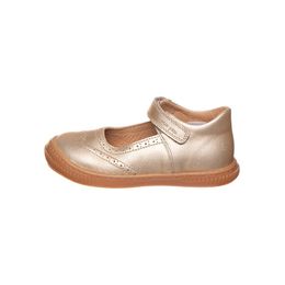 POM POM Leder-Ballerinas in Gold - 28