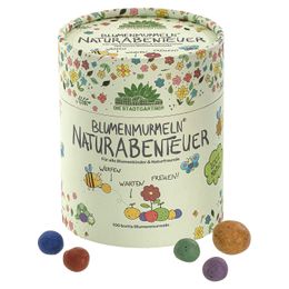 buttinette Blumenmurmeln "Naturabenteuer", 100 Stück