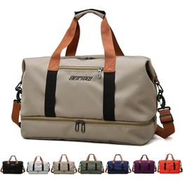 Fivejoy Sporttasche Reisetasche mit Schuhfach & Nassfach Trainingstasche Freizeittasche