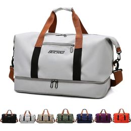 Fivejoy Sporttasche Reisetasche mit Schuhfach & Nassfach Trainingstasche Freizeittasche