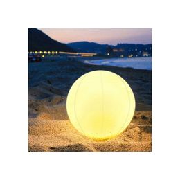 AUKUU Wasserball Strandball Strandball LED Leuchtball aufblasbarer Ball