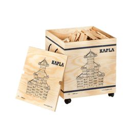 KAPLA® Spielbausteine 1000 Stück Box Bausteine Starterbox Pinienholz Steine Holzbausteine