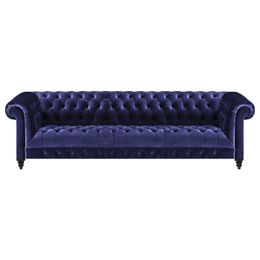 JVmoebel 4-Sitzer Viersitzer Sofa Couch Chesterfield Neu Sofas Textil Einrichtung