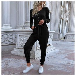 AFAZ New Trading UG Jumpsuit Damen-Frühlings-Langarm-Overall