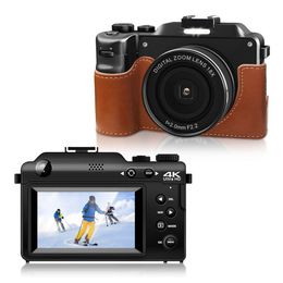 Fine Life Pro X9 mit Kameratasche Kompaktkamera (48 MP