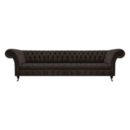 JVmoebel 4-Sitzer Chesterfield Sofa Viersitzer Couch Wohnzimmer Designer Polstermöbel