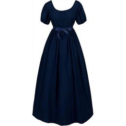 AFAZ New Trading UG 2-in-1-Kleid Mittelalterliches langes Kleid mit hoher Taille