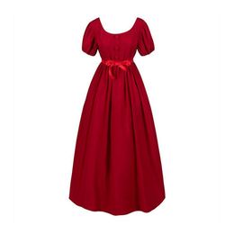 AFAZ New Trading UG 2-in-1-Kleid Mittelalterliches langes Kleid mit hoher Taille