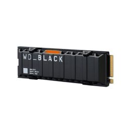 Western Digital Black SN850X NVMe SSD Fesstplatte Speicher interne Gaming-SSD (1 TB Heatsink Kühlkörper) M.2" 7300 MB/S Lesegeschwindigkeit