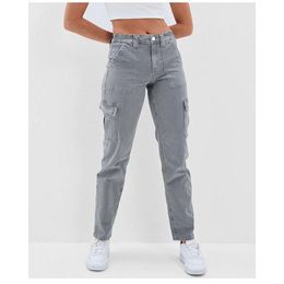 AFAZ New Trading UG Stretch-Jeans Damen Jeans Jeanshose Straight Jeans Slim-fit-Jeans Plussize