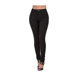 AFAZ New Trading UG Slouchy Jeans Slim-Fit-Hose aus mehrfarbigem Stretch-Denim