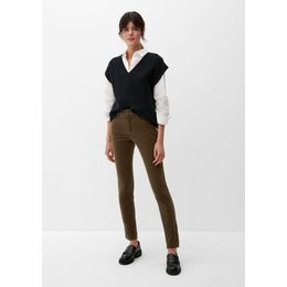 s.Oliver Stoffhose Slim: Hose aus Feincord