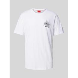 Hugo T-Shirt mit Label-Print Modell 'Dedico'