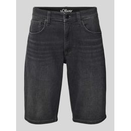 s.Oliver RED LABEL Regular Fit Jeansshorts im 5-Pocket-Design