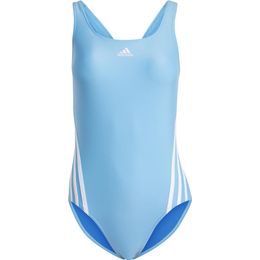 Adidas Performance Badeanzug, breite Träger, für Damen, blau, 38