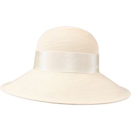 Loevenich Hut, Ripsband, für Damen, beige, OneSize