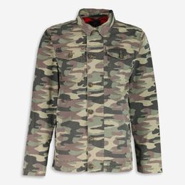 TK Maxx Mehrfarbiges Shacket mit Camouflage-Muster