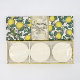 TK Maxx Dreiteiliges Zitronenseifen-Set 3x115g