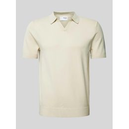 Selected Homme Slim Fit Poloshirt mit V-Ausschnitt Modell 'TELLER'