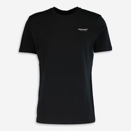 TK Maxx Schwarzes T-Shirt mit MacLaren-Logo