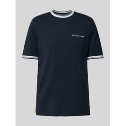 Lyle & Scott T-Shirt mit Label-Stitching