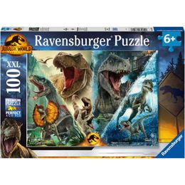 Ravensburger Puzzle Jurassic World, Dinosaurierarten, 100 Puzzleteile, Made in Germany; FSC® - schützt Wald - weltweit, bunt