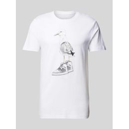 Mister Tee T-Shirt mit Motiv-Print Modell 'Seagull Sneaker'